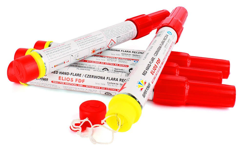 ZESTAW 5 x RACA MORSKA ELIOS - Czerwona - Ręczna - Zawleczka - FDF ...